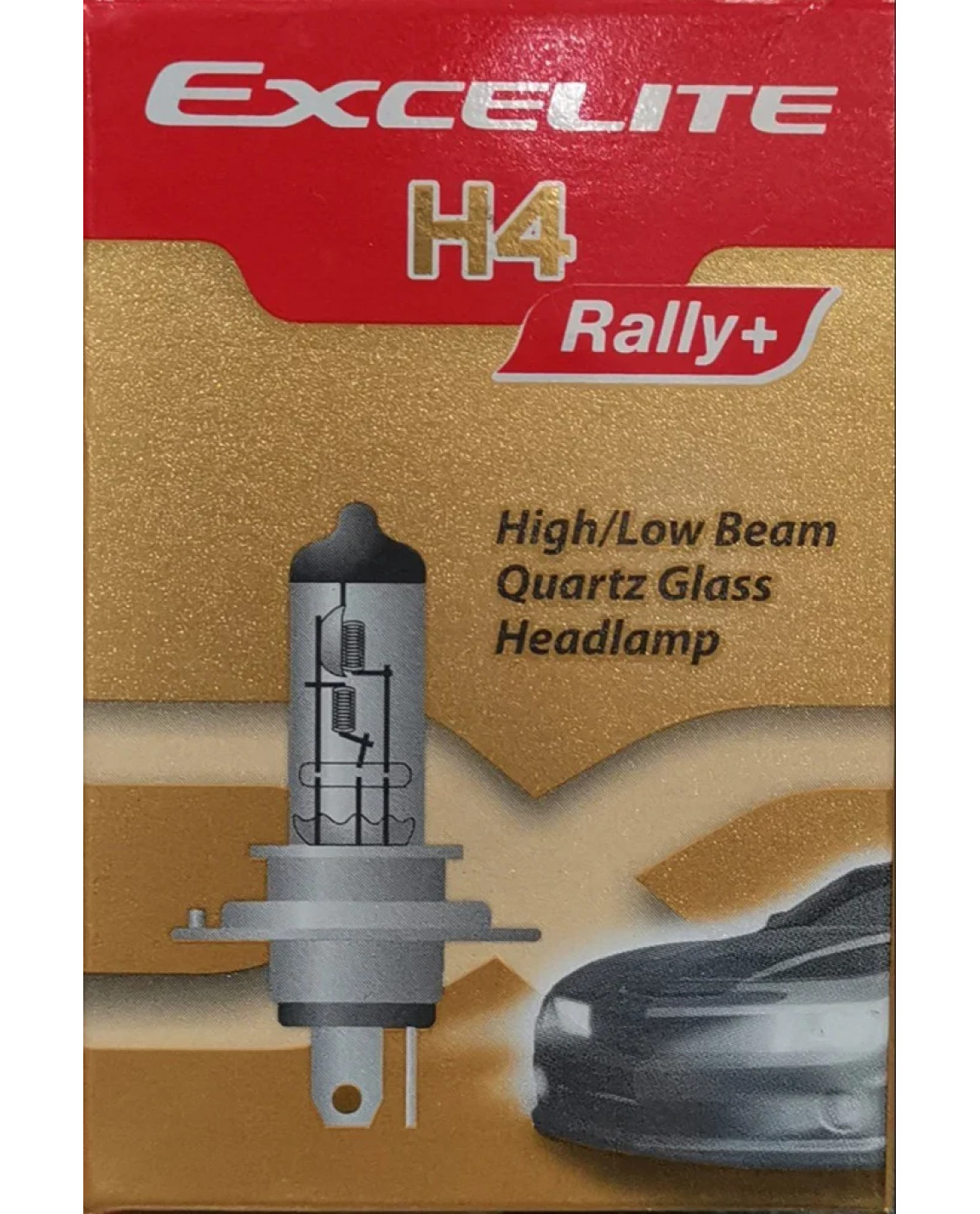EXCELITE RALLY PLUS H4 12V 100/90W HALOGEN BULB P43t