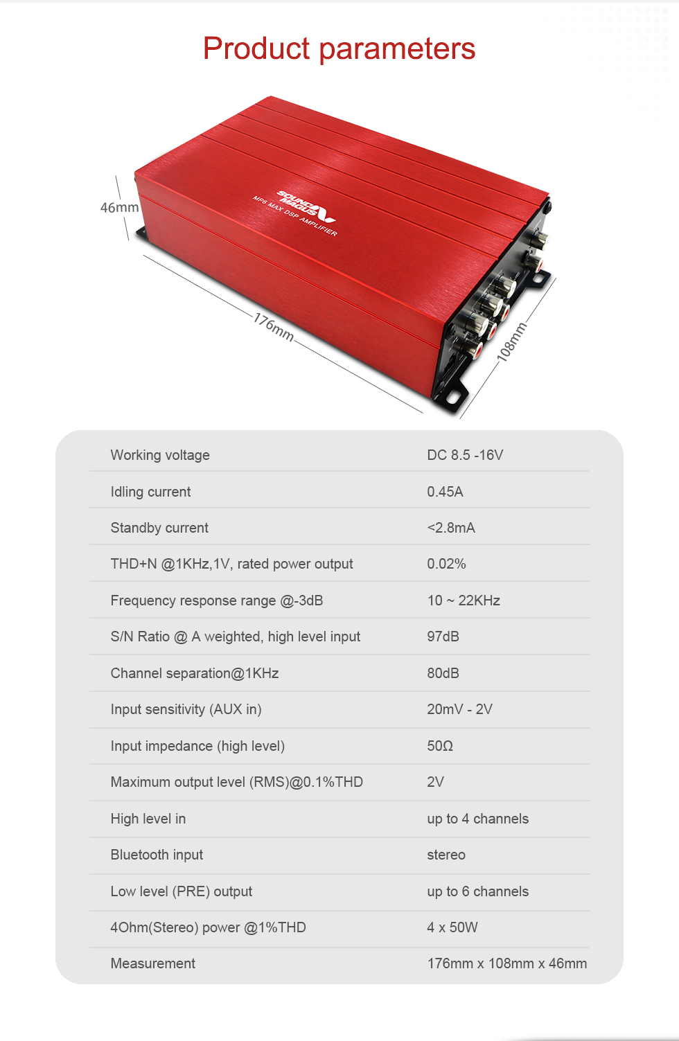 SoundMagus MP6 6 Channel Car DSP