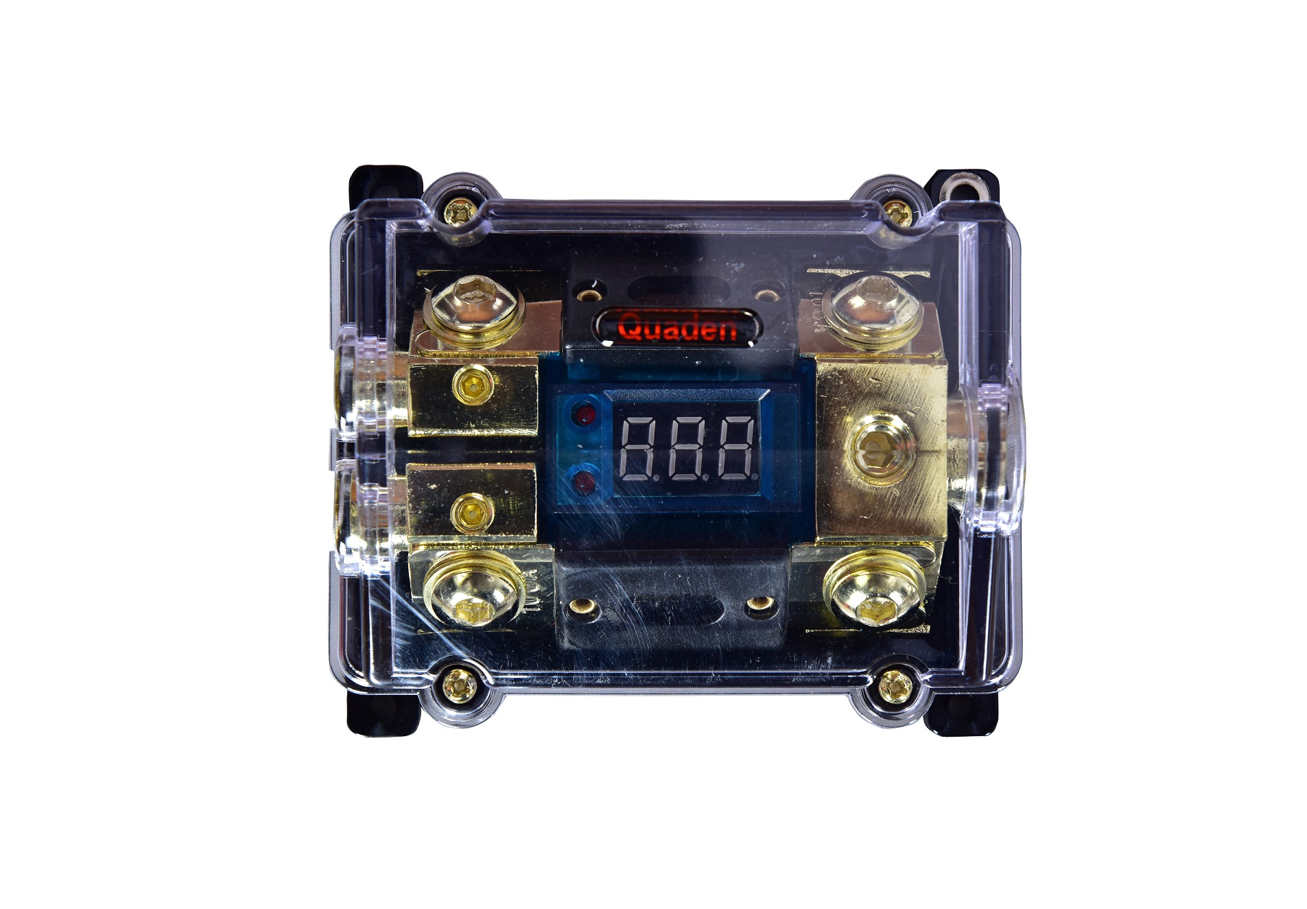 Quaden Distribution Block 1*0GA in x 2*4/8GA out | with 100 amp ANL ...